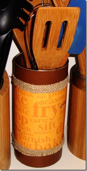 Our Little Casita: DIY Kitchen Utensil Holders